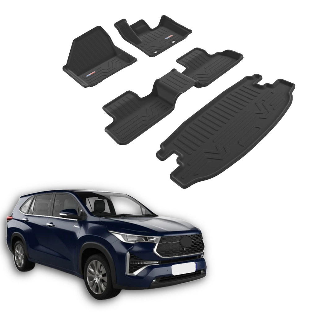 TPE Floor Mats For Toyota Innova Hycross 2022 Onwards